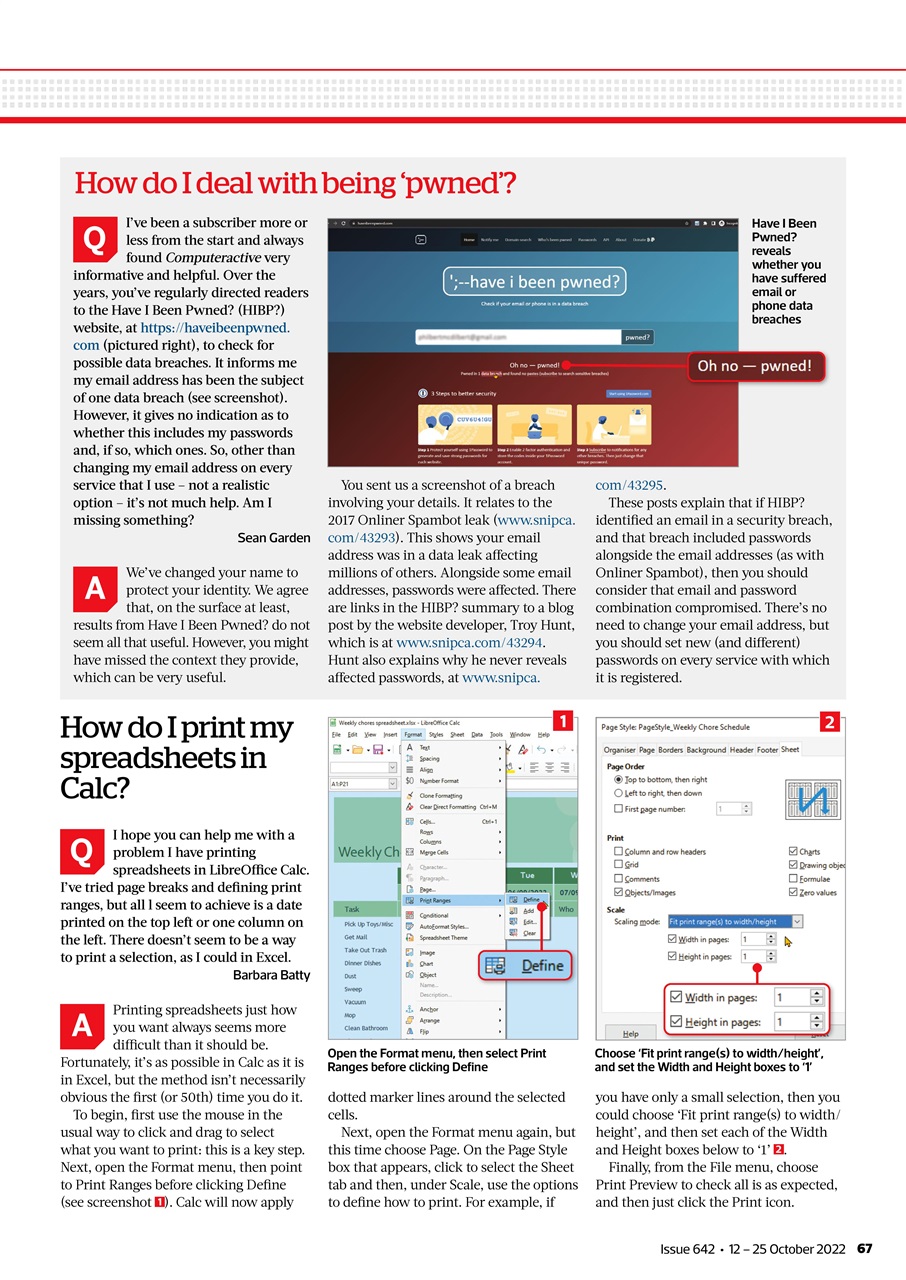 Computer Active Magazine - 642 Back Issue