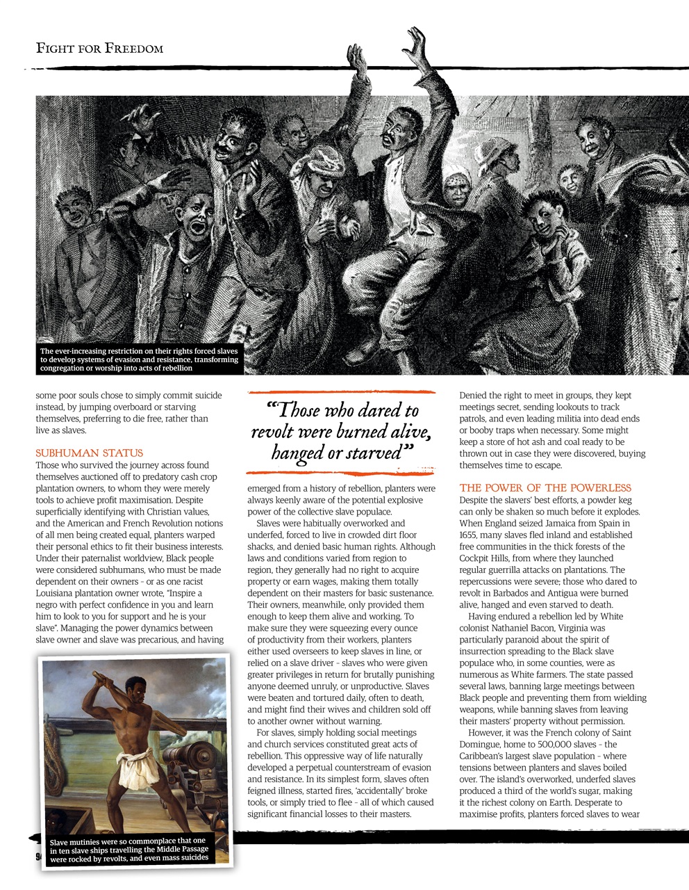 The History Anthology Magazine - All About History of Slavery Second ...