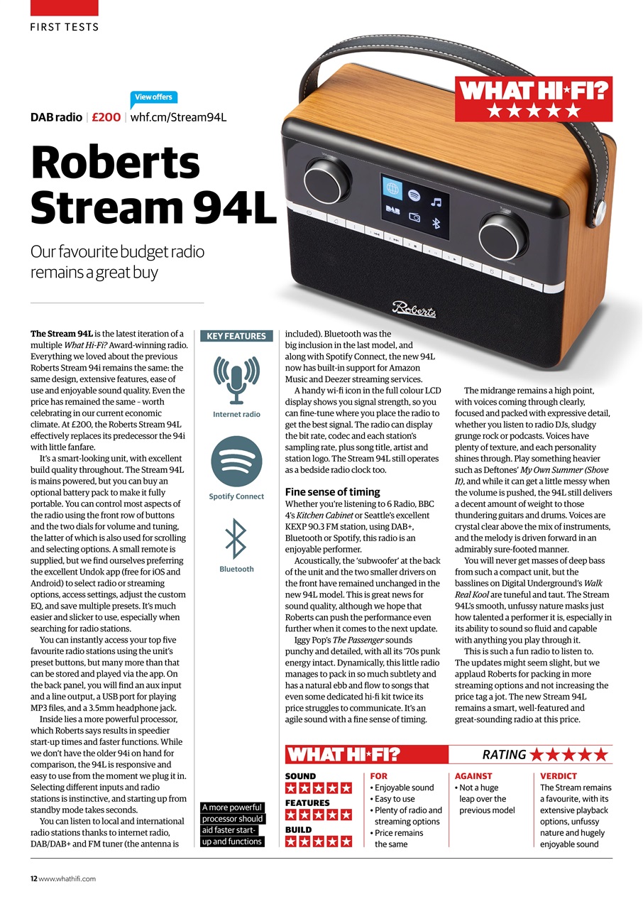 What HiFi Magazine - December 2022 Subscriptions | Pocketmags