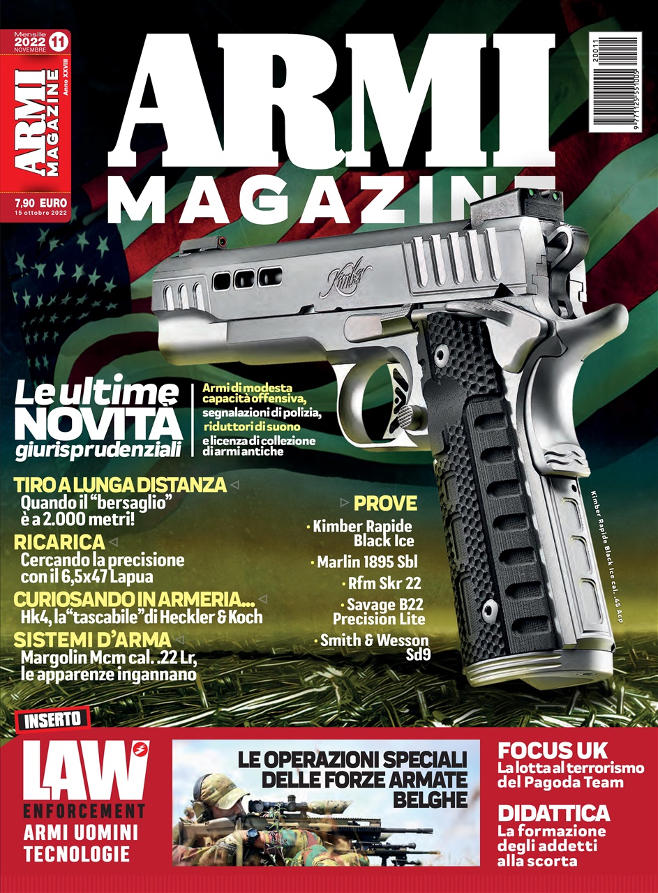 ARMI MAGAZINE - Novembre 2022 Back Issue