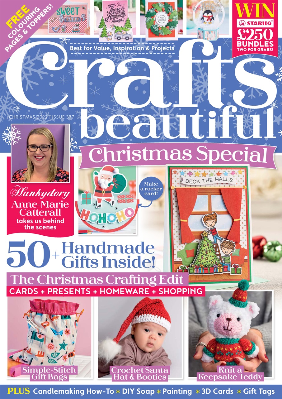 Crafts Beautiful Magazine - Xmas Special 2022 Subscriptions | Pocketmags