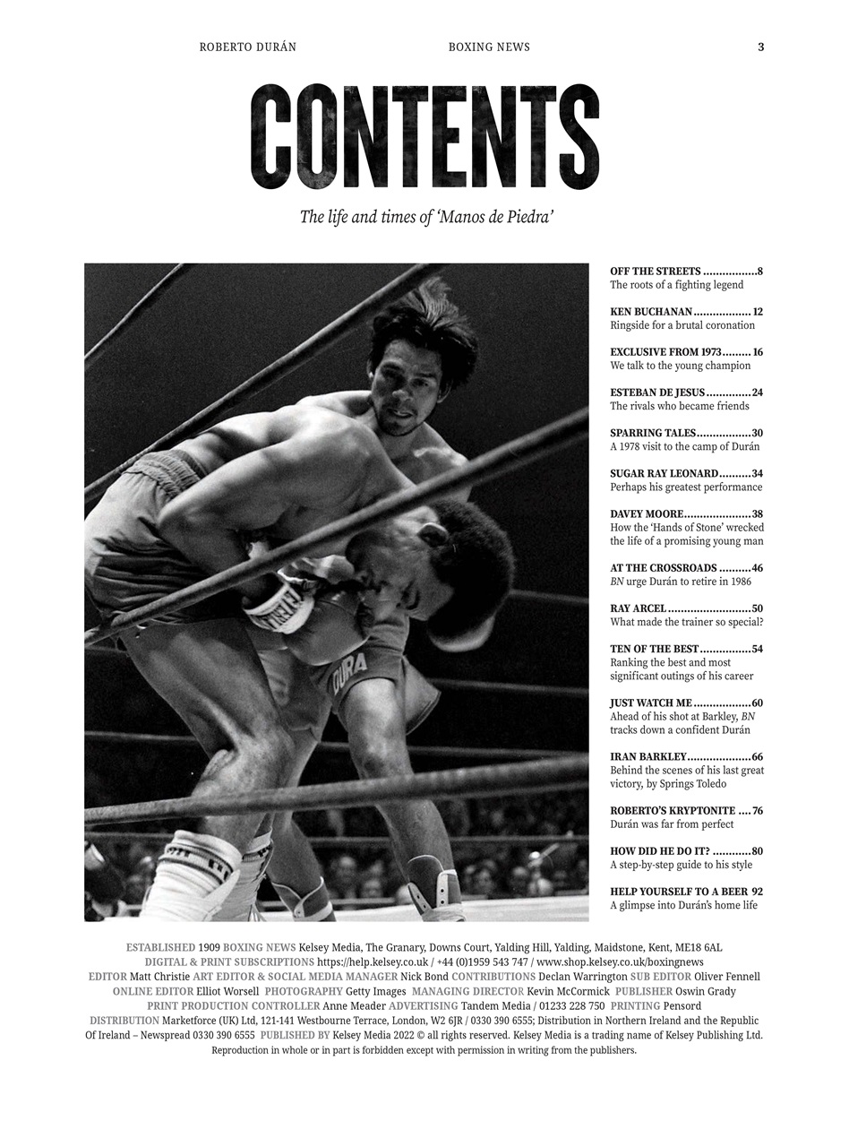 Boxing News Presents Magazine - Issue 14 Subscriptions | Pocketmags
