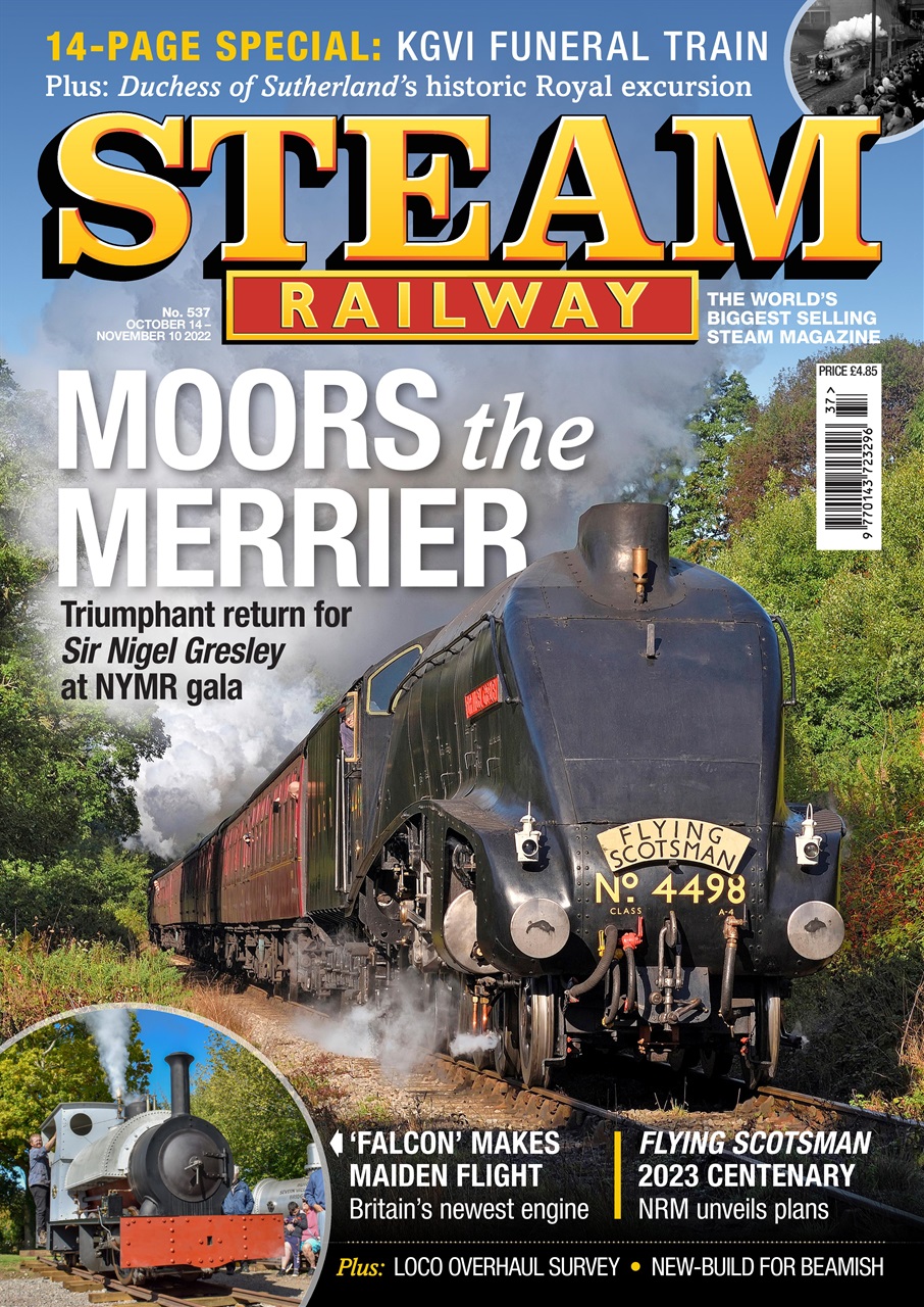 Steam Railway Magazine - 537 Subscriptions | Pocketmags