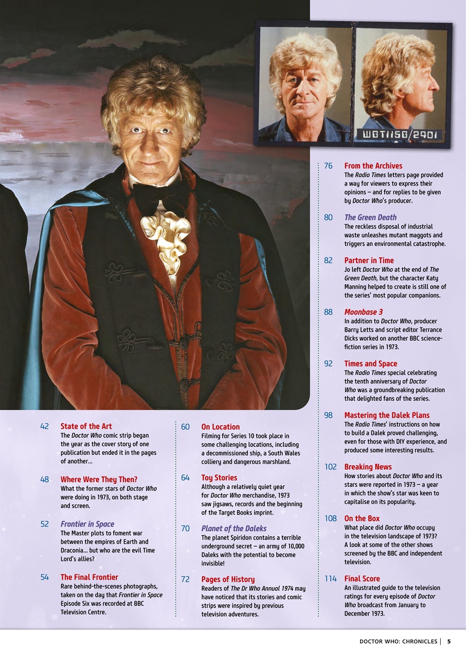 Doctor Who Magazine - Chronicles 1973 Special Issue