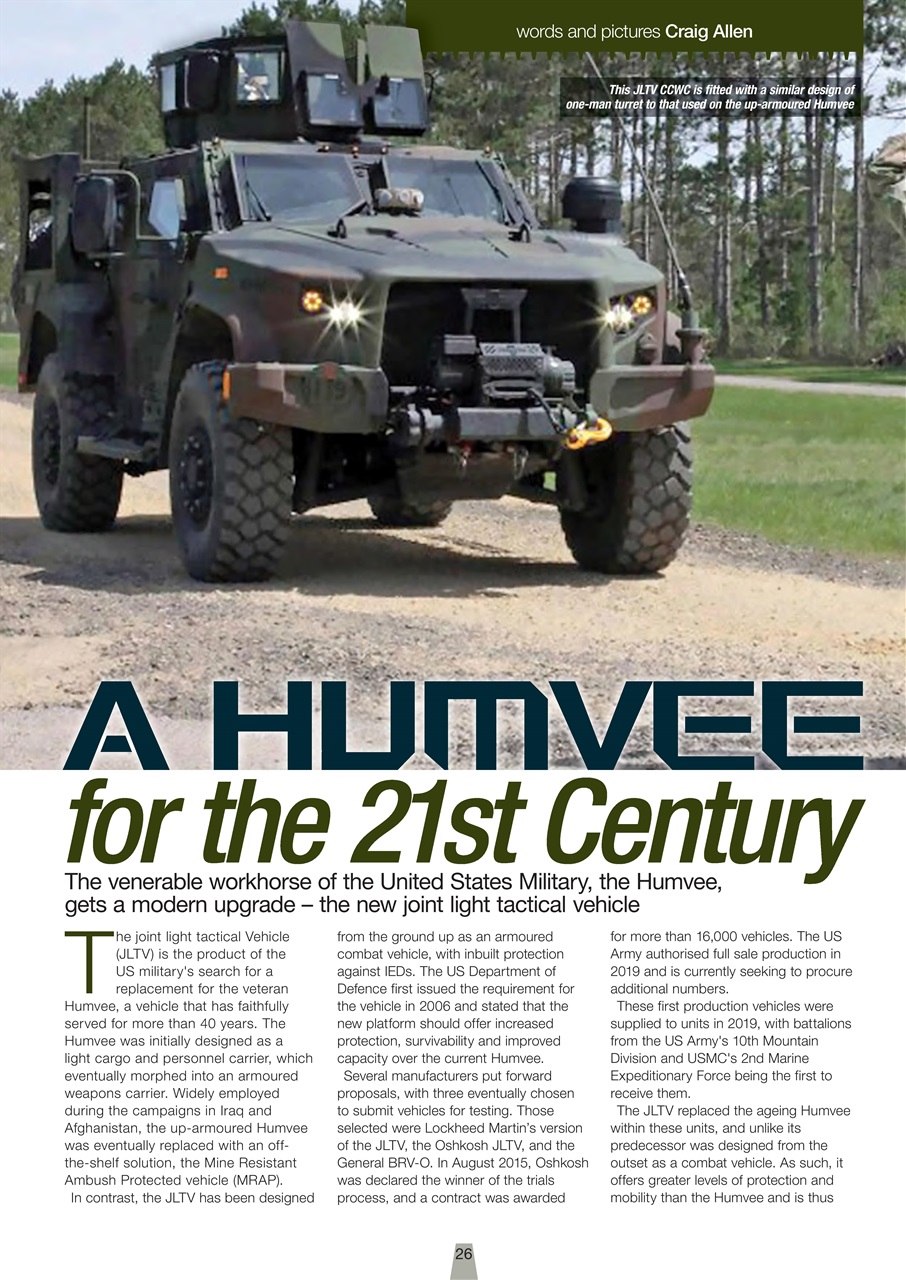 Classic Military Vehicle Magazine - November 2022 Back Issue