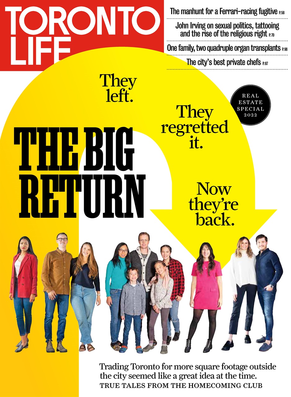 Toronto Life Magazine - November 2022 Back Issue