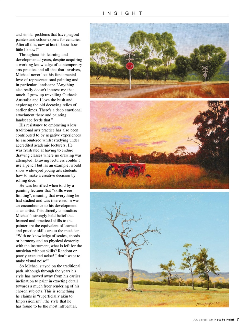 Australian How to Paint Magazine - FREE Sample Issue Special Issue