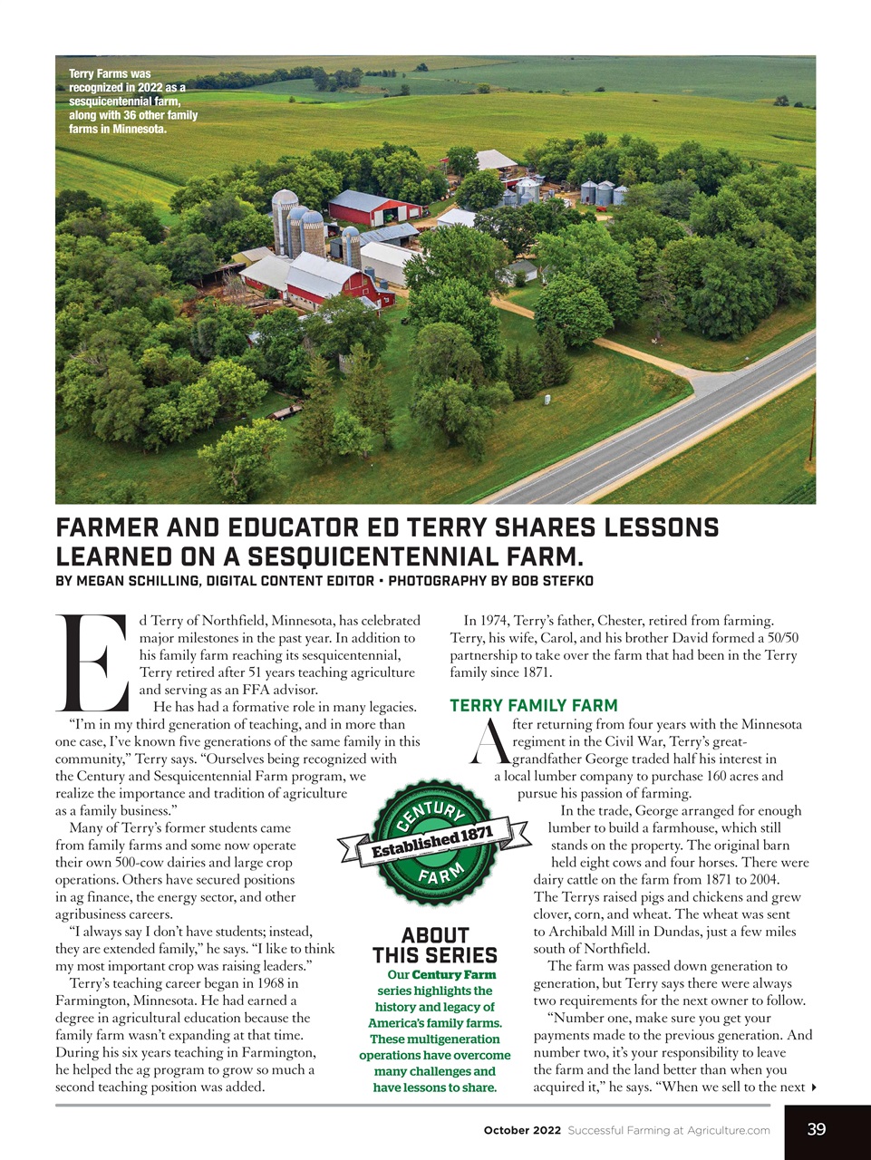 Successful Farming Magazine - October 2022 Subscriptions | Pocketmags