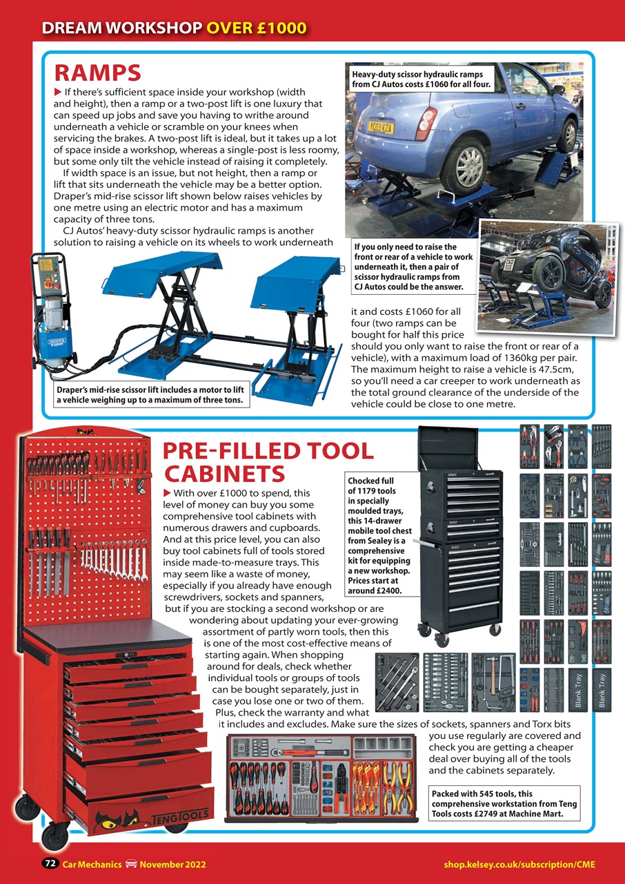Car Mechanics Magazine - Nov-22 Subscriptions | Pocketmags