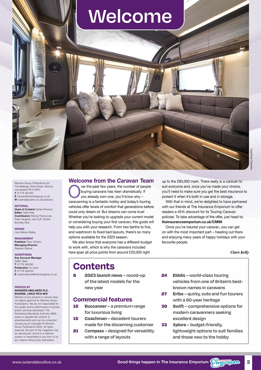 Caravan Magazine - The Essential Guide to 2023 Caravans Special Issue