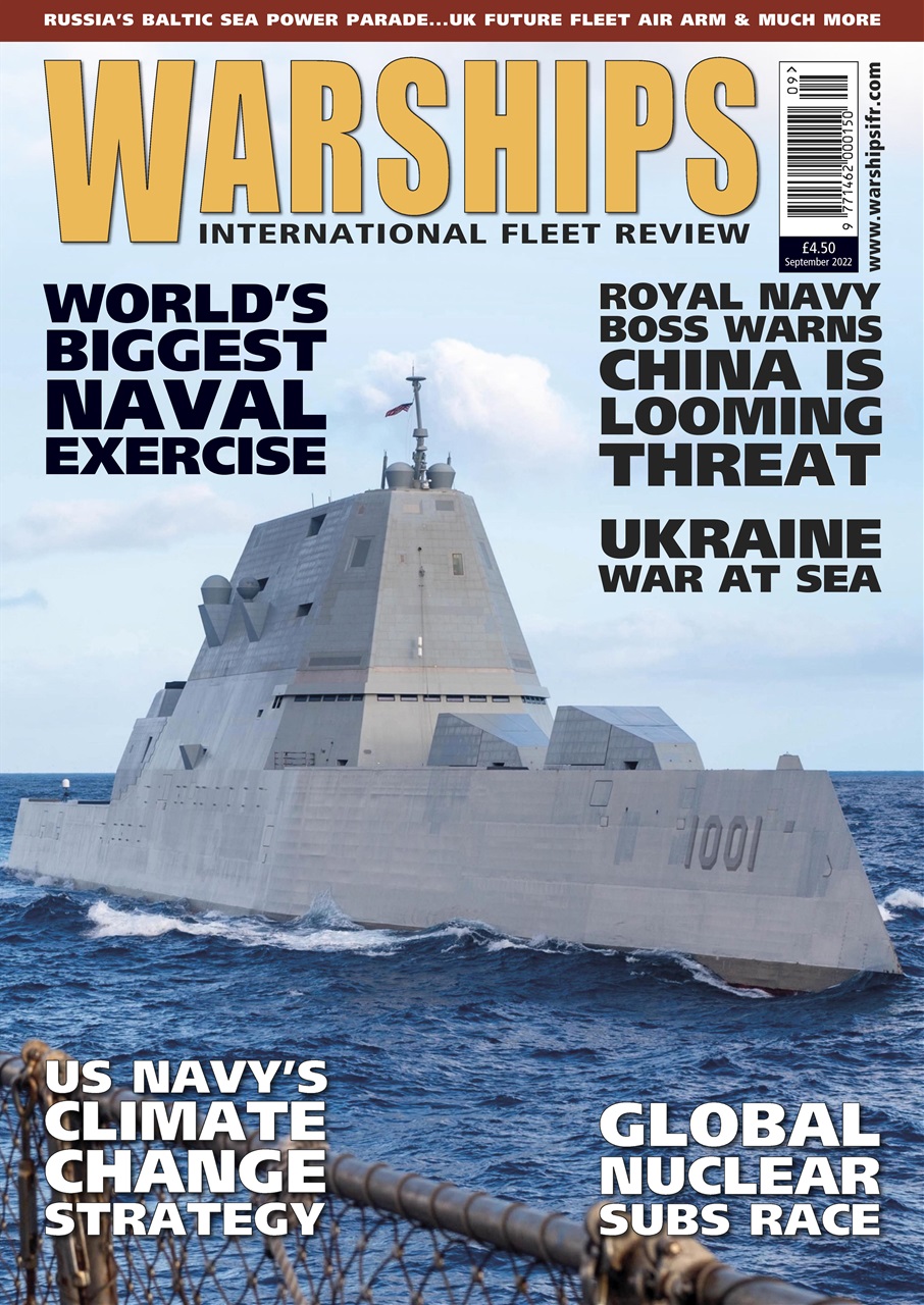 Warships International Fleet Review Magazine - September 2022 Back Issue