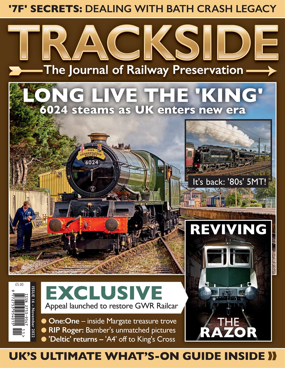 Trackside Magazine - Nov-22 Back Issue
