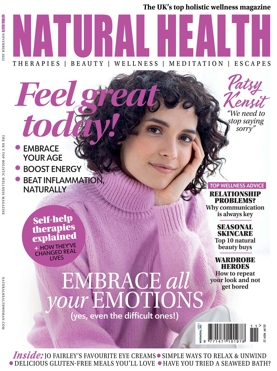 Natural Health Magazine - Nov-22 Back Issue