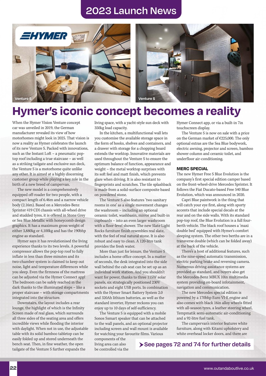 MMM magazine - The Essential Guide to 2023 Motorhomes and Campervans ...