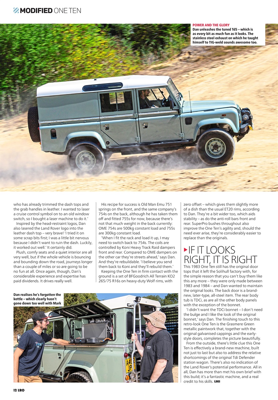 Land Rover Owner Magazine - Dec-22 Back Issue