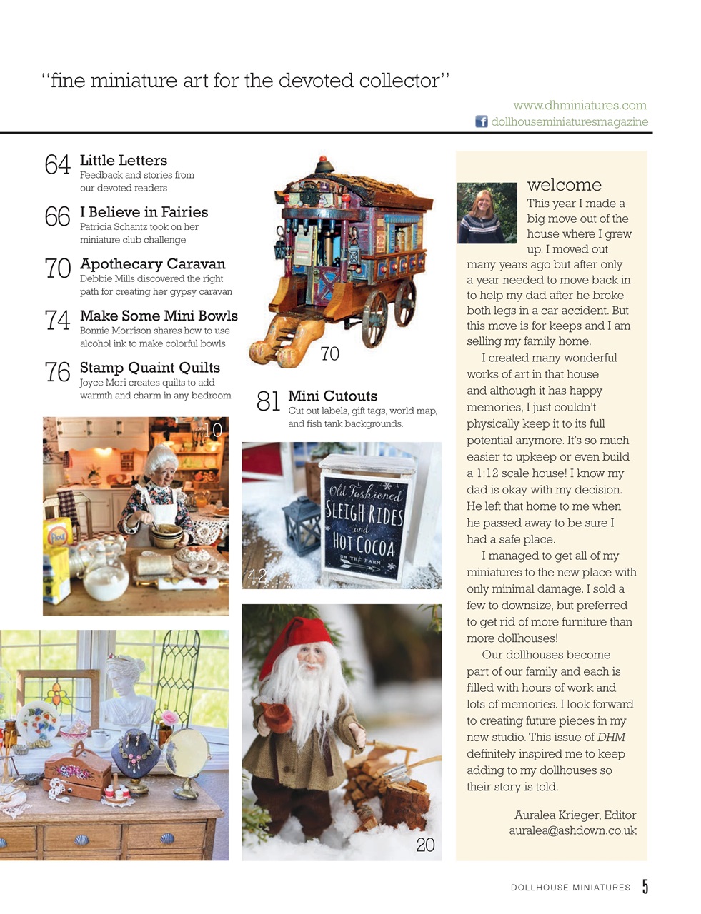 Dollhouse Miniatures Magazine - Issue 90 Subscriptions | Pocketmags