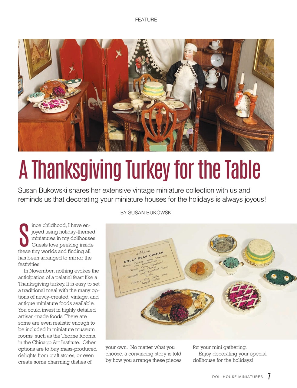 Dollhouse Miniatures Magazine - Issue 90 Subscriptions | Pocketmags