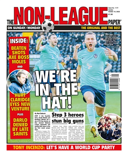 The Non-League Football Paper Magazine - 16 Oct 2022 Back Issue