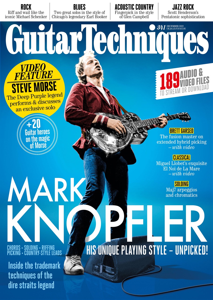 Guitar Techniques Magazine - December 2022 Subscriptions | Pocketmags