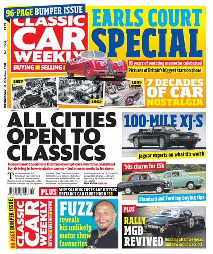 Classic Car Weekly Magazine - 19-Oct-22 Back Issue