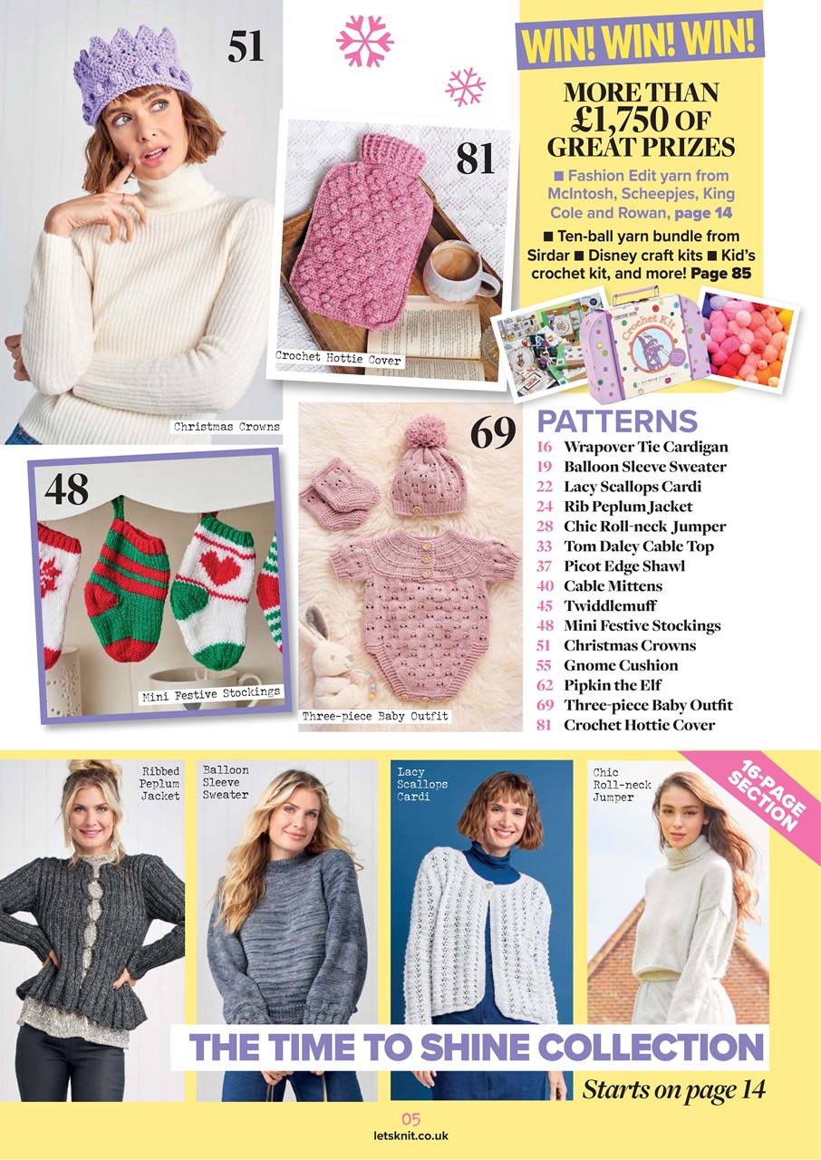 Let's Knit Magazine - Nov-22 Subscriptions | Pocketmags