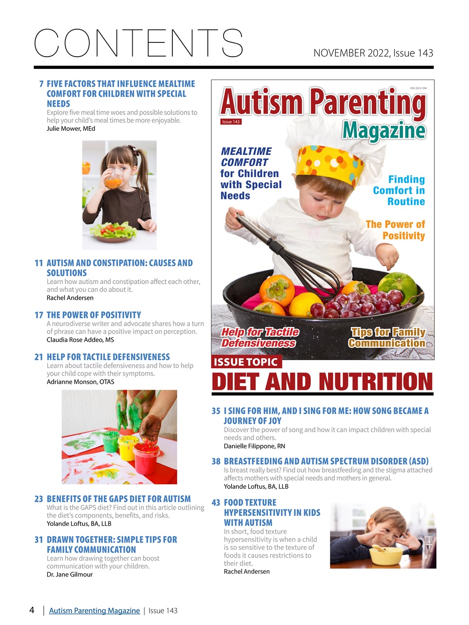 Autism Parenting Magazine - Issue 143 Back Issue