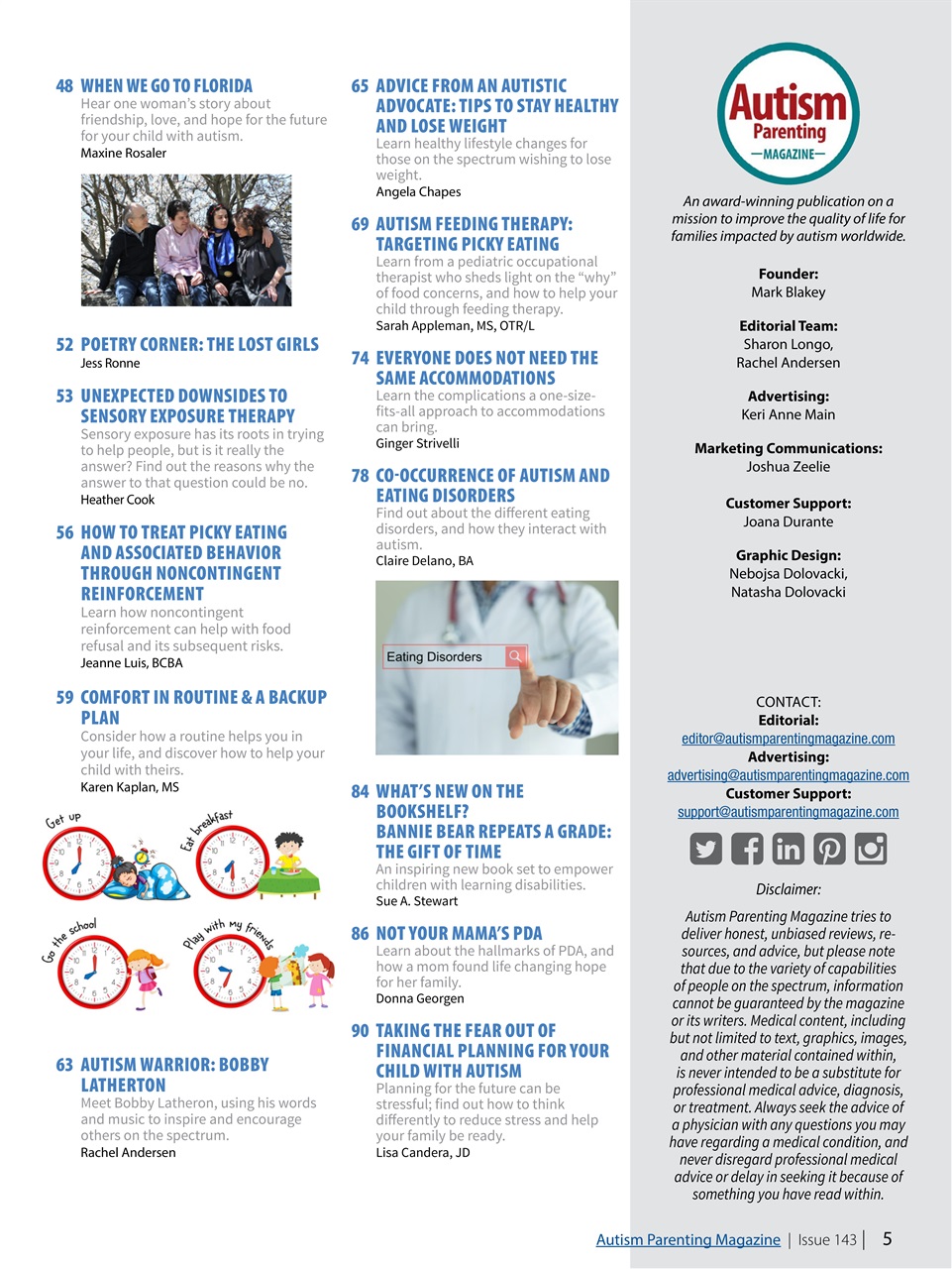 Autism Parenting Magazine - Issue 143 Back Issue