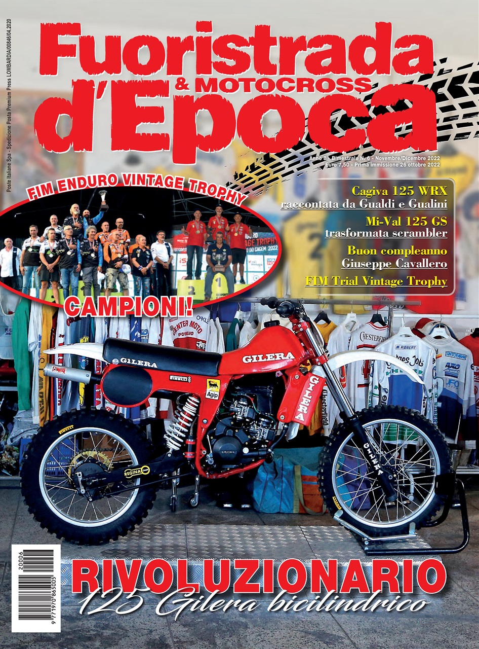 FUORISTRADA & MOTOCROSS D’EPOCA Magazine - Nov/Dic 2022 Back Issue