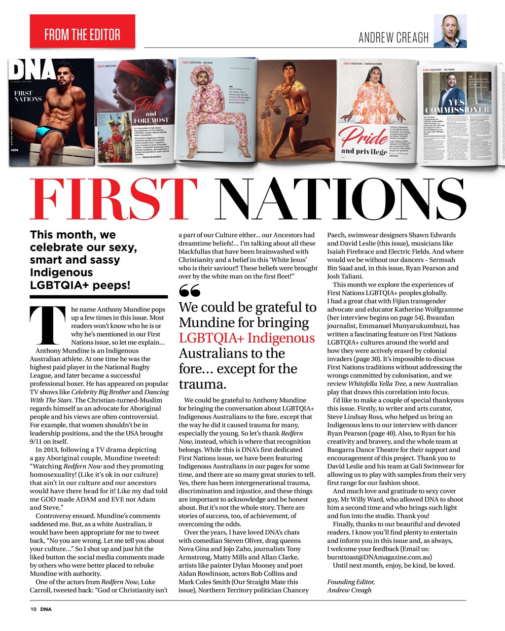 DNA Magazine - DNA #274 – First Nations Back Issue