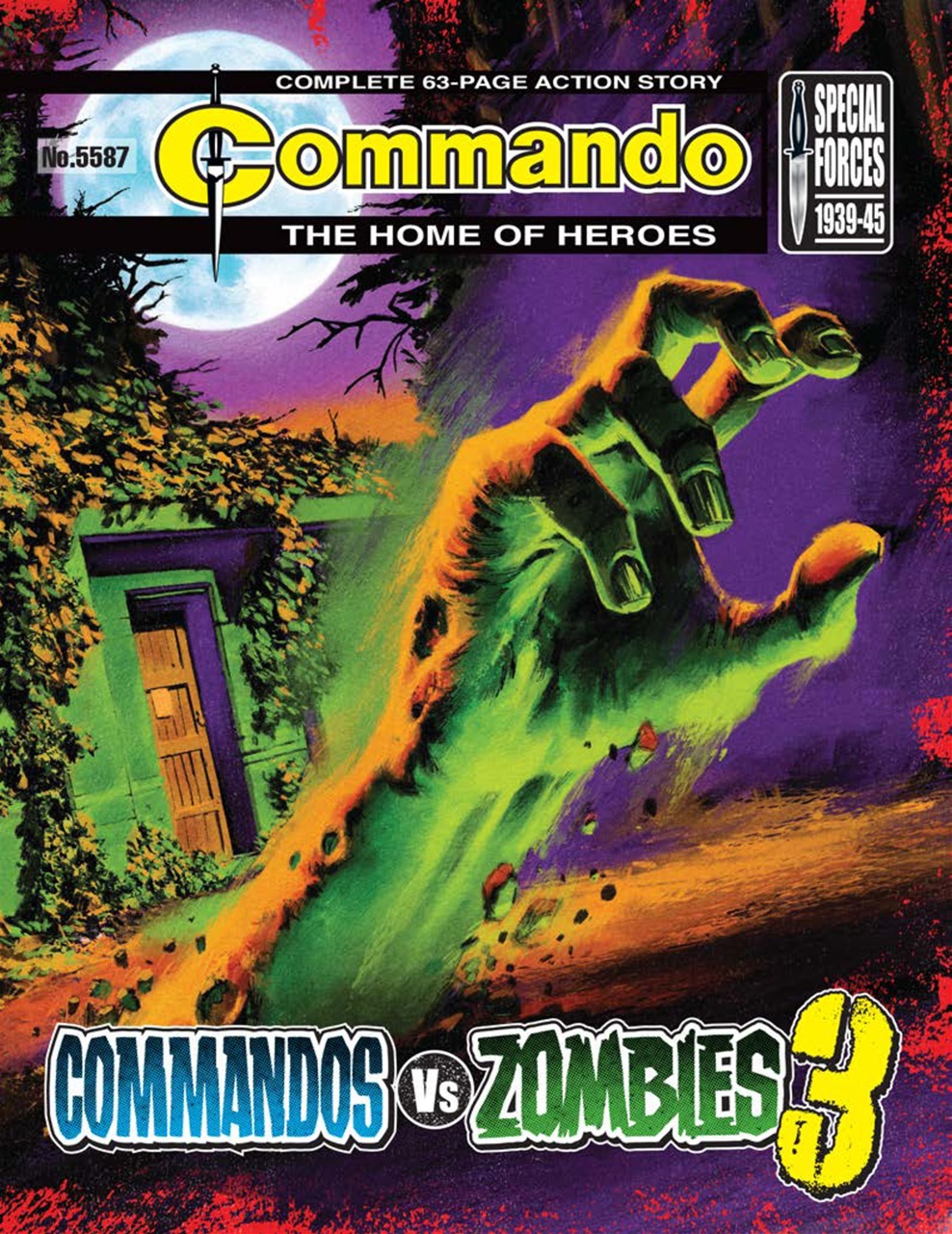 Commando Magazine - 5587 Back Issue