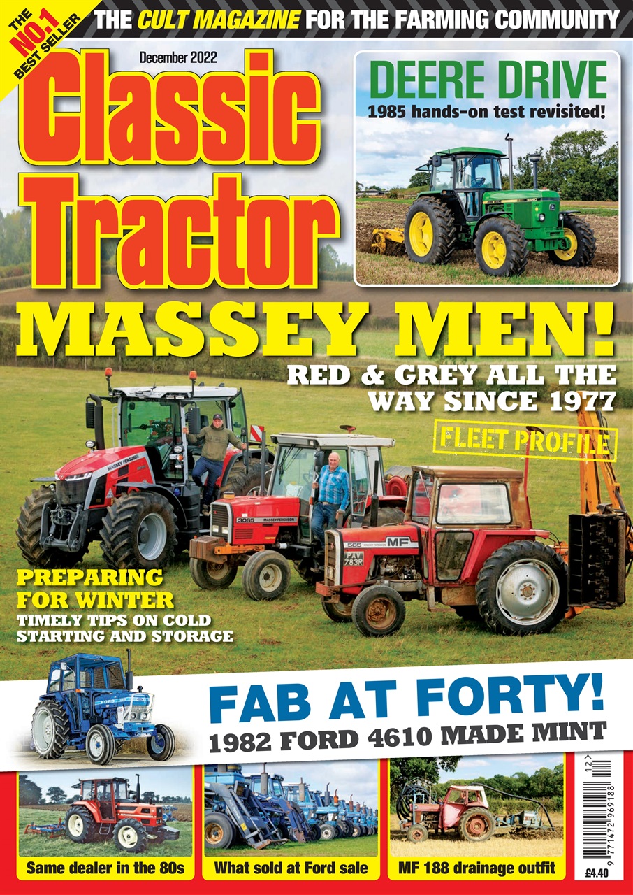 Classic Tractor Magazine - December 2022 Back Issue