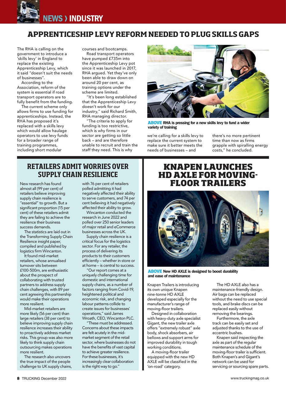 Trucking Magazine - Dec-22 Back Issue