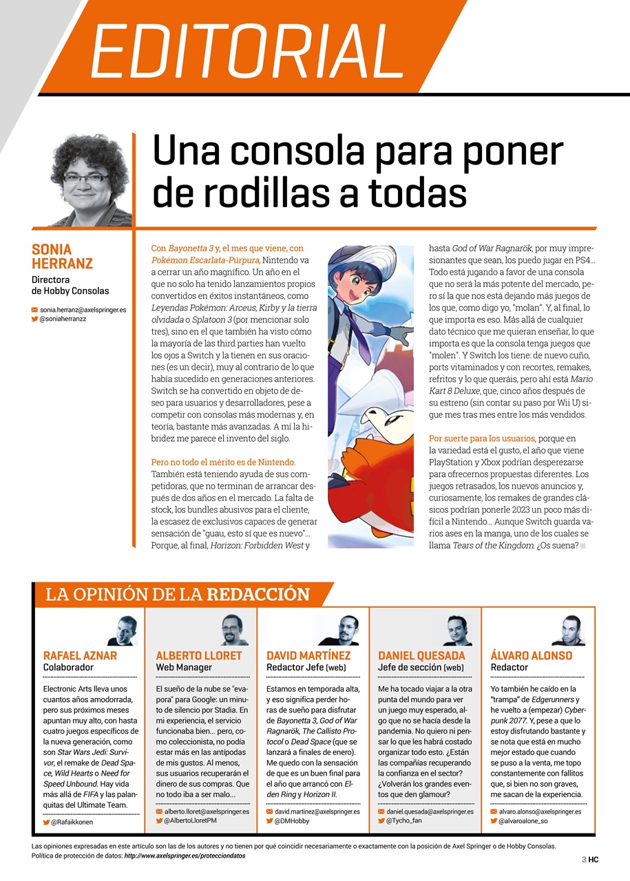 Hobby Consolas Magazine - Hobby Consolas 376 Back Issue Hobby Consolas Magazine - Hobby Consolas 376 Back Issue