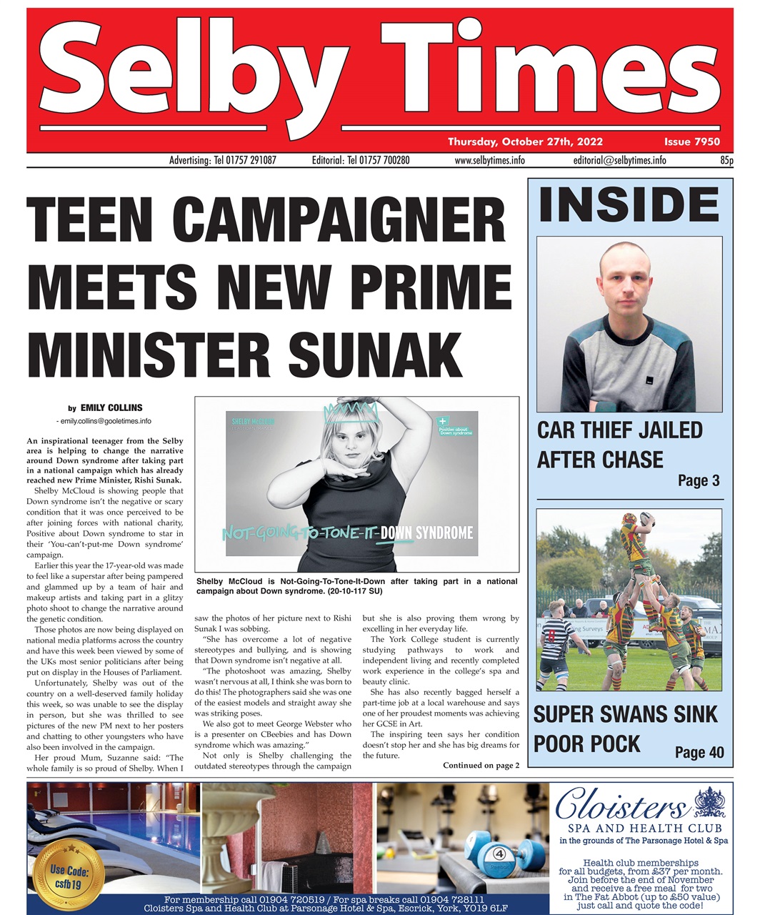Selby Times Magazine - Thursday, October 27th Back Issue