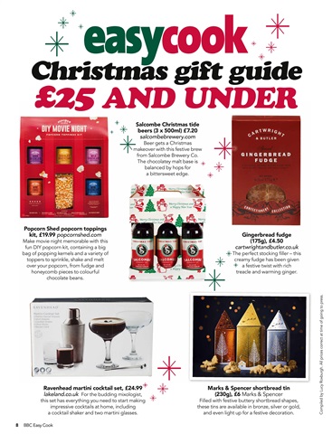 BBC Easy Cook Magazine - Christmas 2022 Subscriptions | Pocketmags