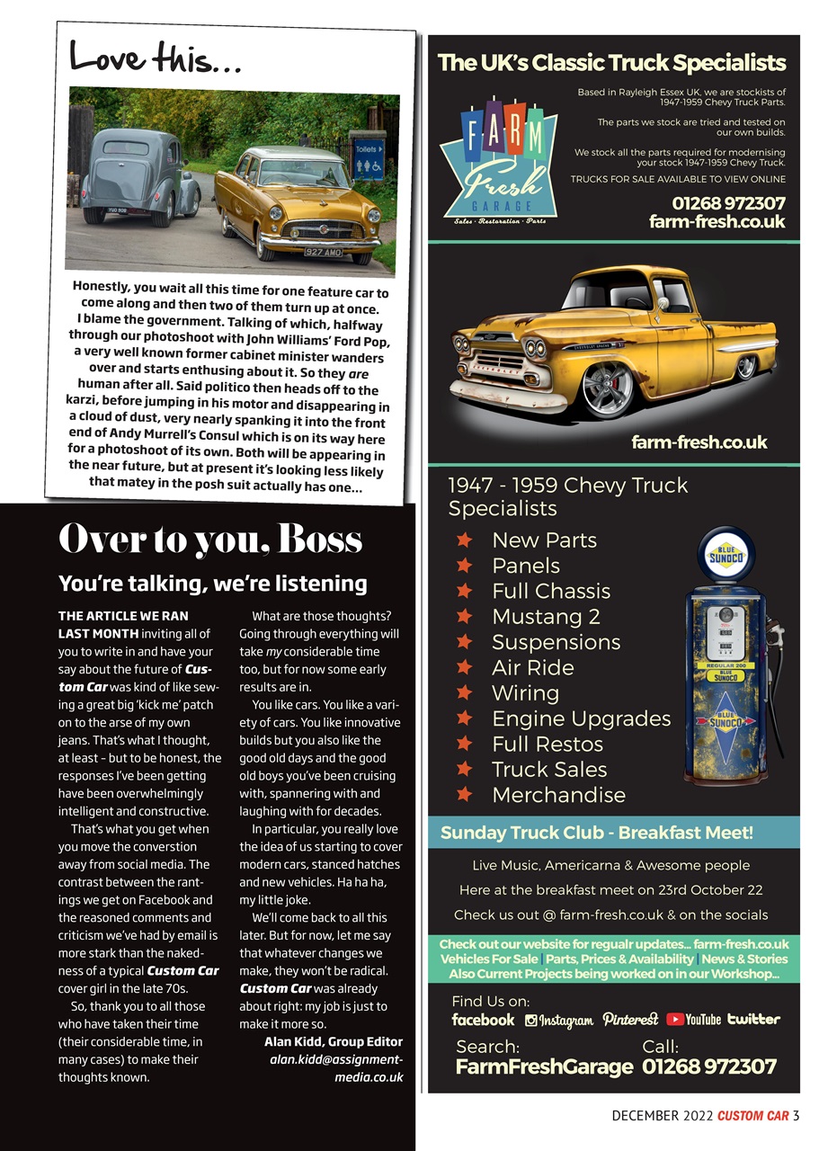 Custom Car Magazine - Dec-22 Back Issue