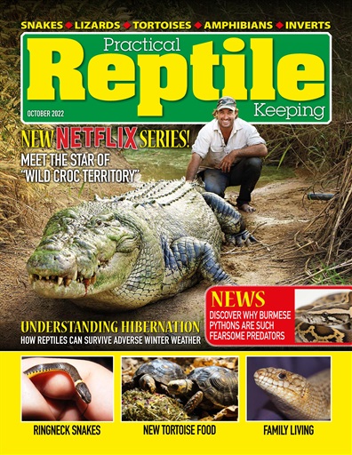 Practical Reptile Keeping Magazine - October 2022 Back Issue