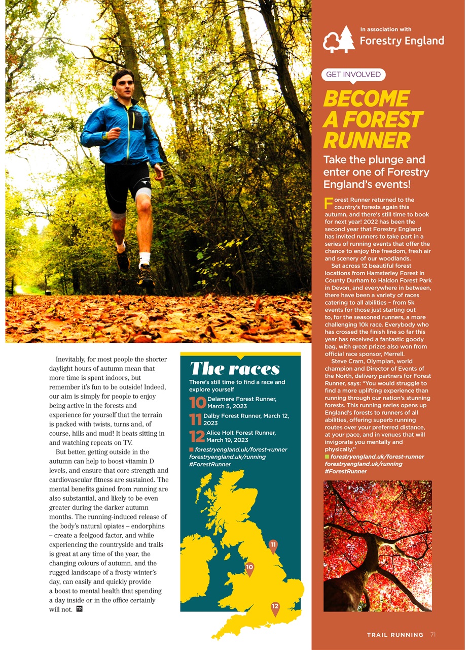 Trail Running Magazine Subscriptions and Dec/Jan2023 Issue