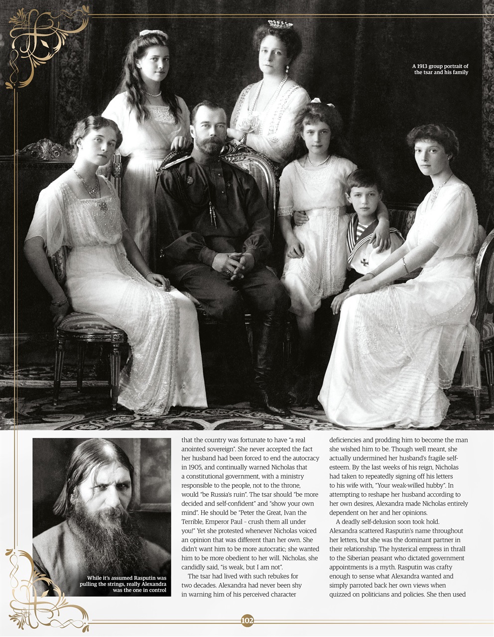 The History Anthology Magazine - All About History Romanovs Fifth ...