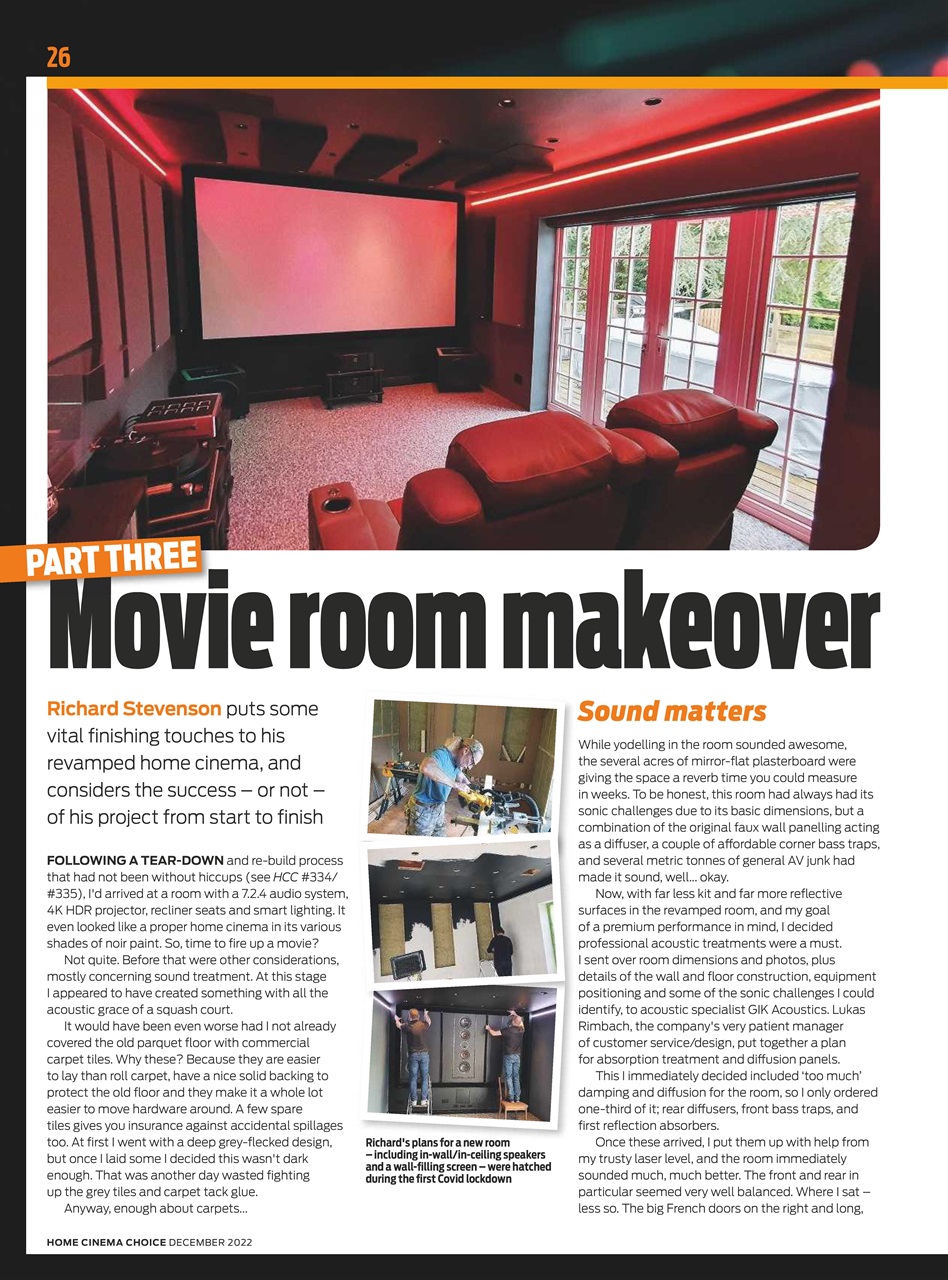 Home Cinema Choice Magazine - December 2022 Back Issue