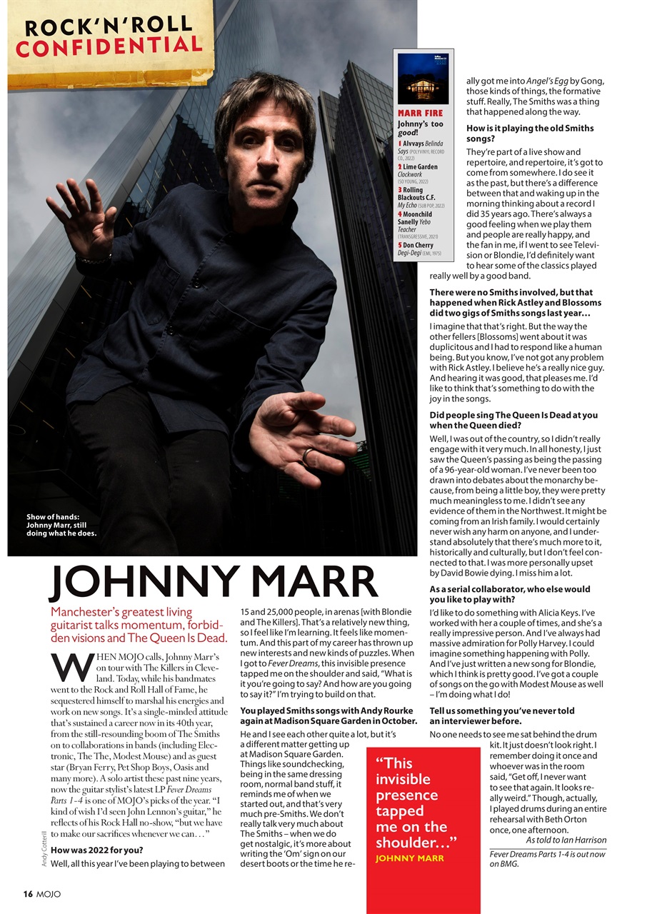 Mojo Magazine - Jan-23 Back Issue