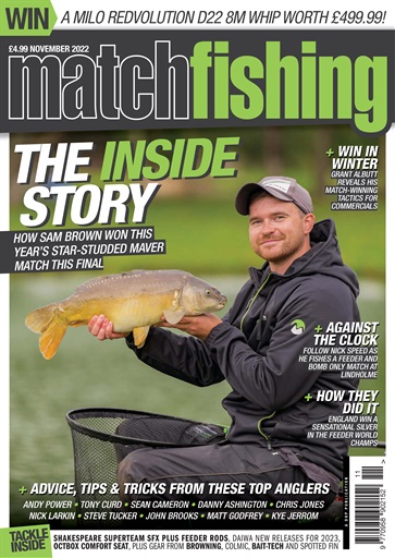 Match Fishing Magazine - November 2022 Back Issue