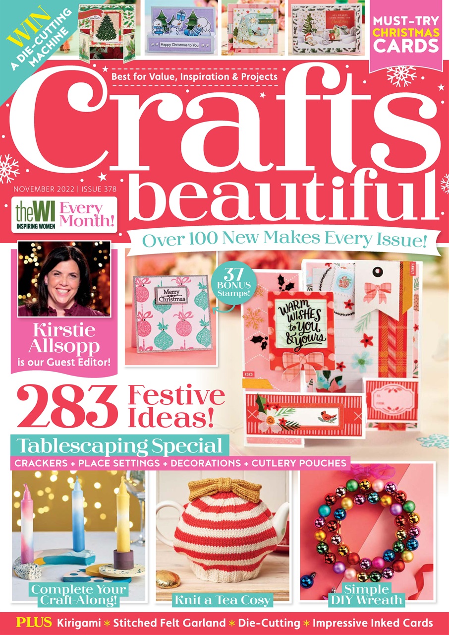 Crafts Beautiful Magazine - Nov-22 Subscriptions | Pocketmags