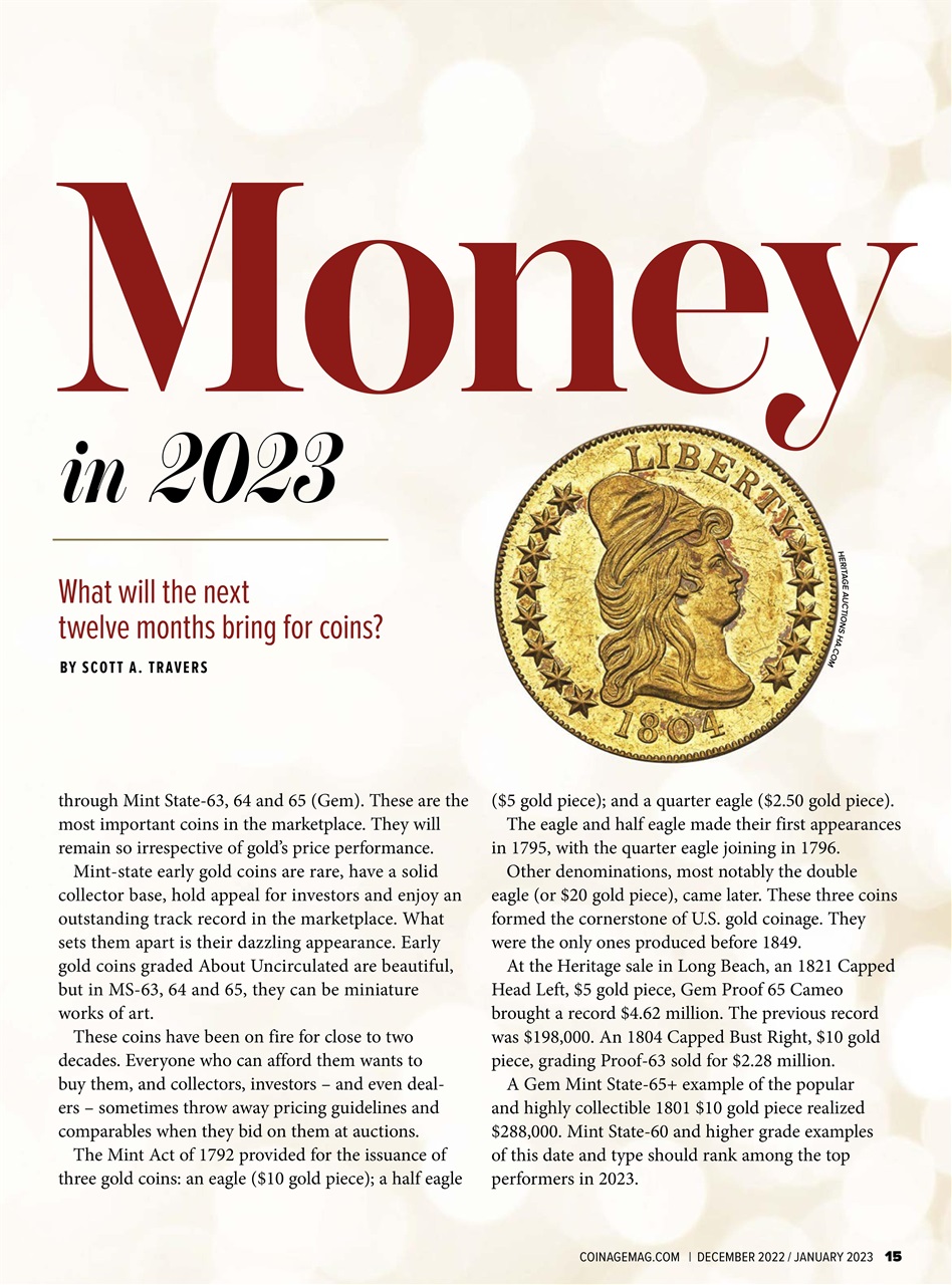 COINage Magazine - Dec/ Jan 2023 Back Issue COINage Magazine - Dec/ Jan 2023 Back Issue