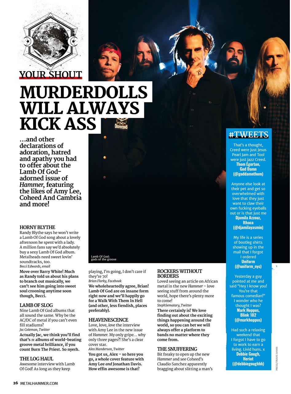 Metal Hammer Magazine - Issue 368 Back Issue Metal Hammer Magazine - Issue 368 Back Issue