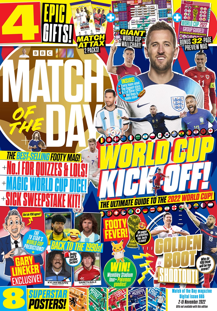 Match of the Day Magazine - Issue 665 Back Issue