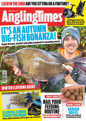 Angling Times Magazine - 08-Nov-22 Back Issue