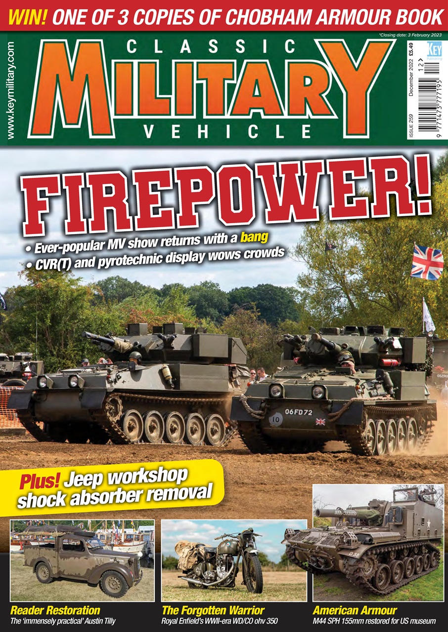 Classic Military Vehicle Magazine - December 2022 Back Issue