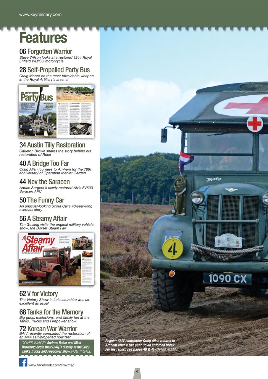 Classic Military Vehicle Magazine - December 2022 Back Issue