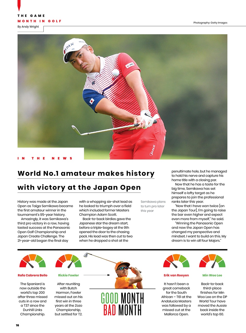 Golf Monthly Magazine - December 2022 Back Issue